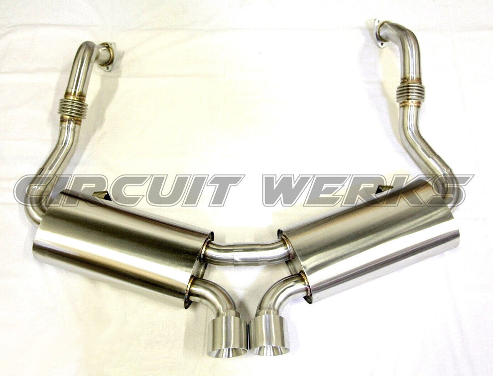 05-08 Porsche Boxster & Cayman 987 V2 Catback Exhaust 987.1 S – Circuit ...